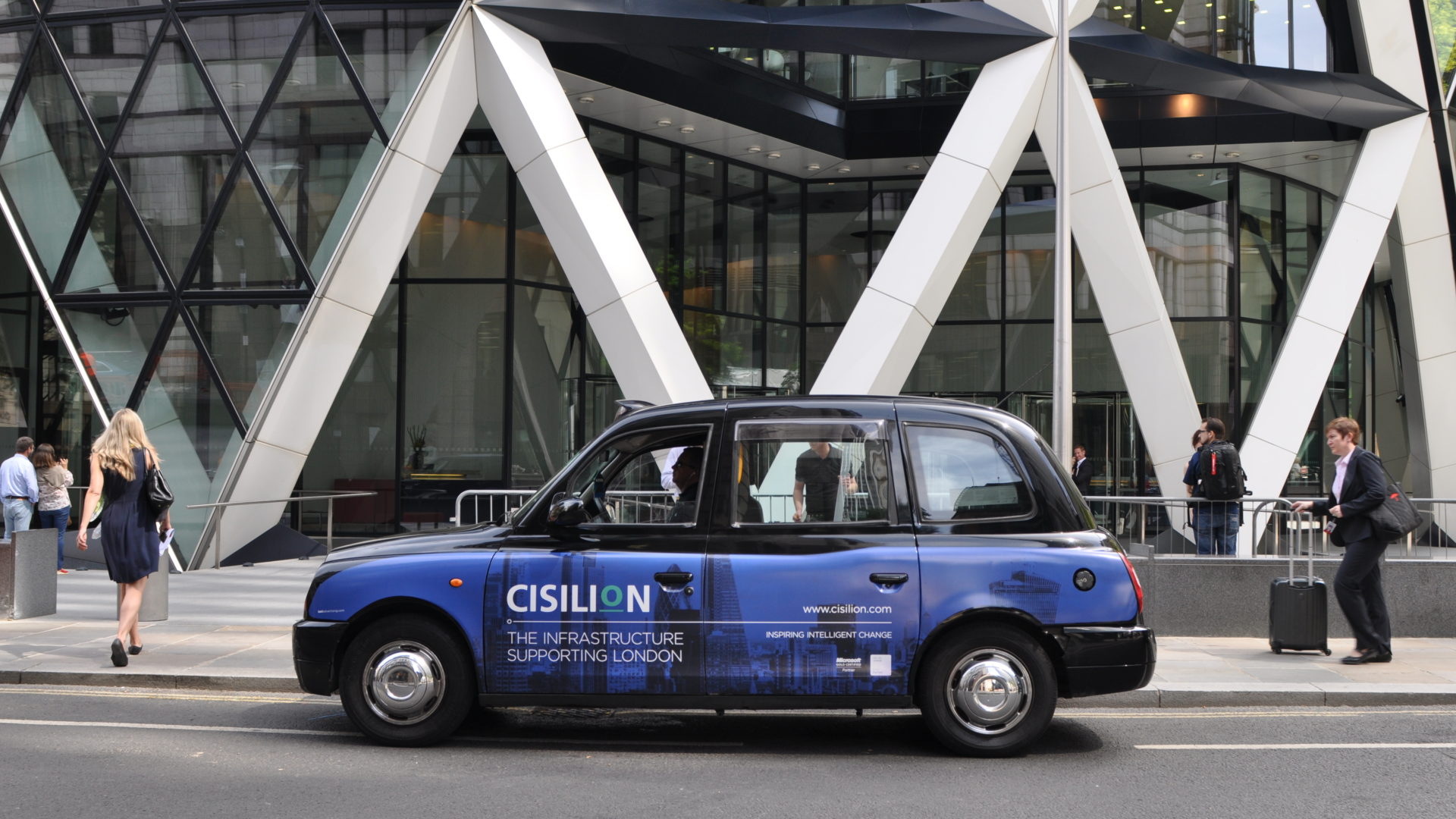 Cisilion Taxi Advertising campaign | Taxiadvertising.com