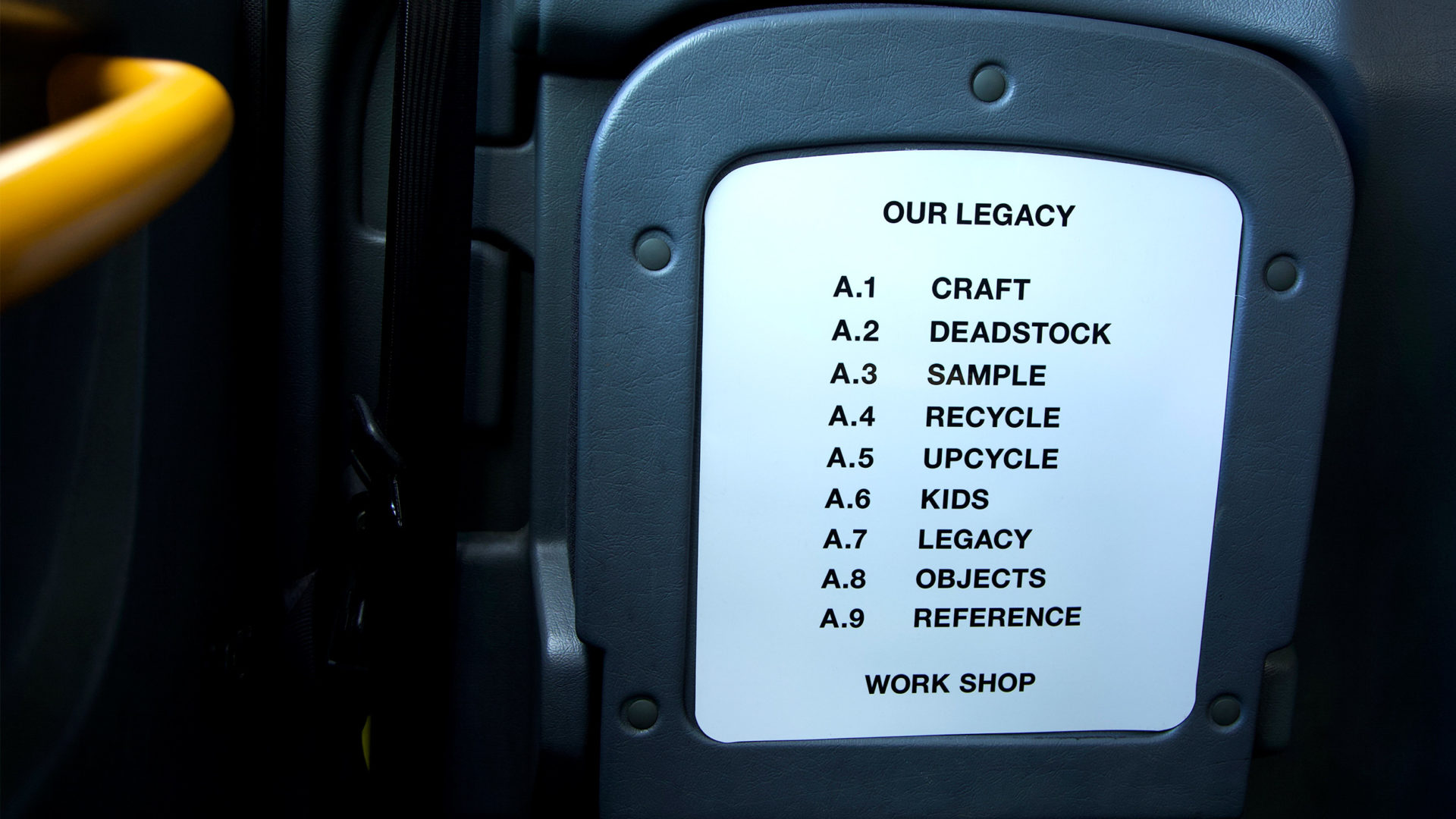 Our Legacy advertising campaign | Taxiadvertising.com